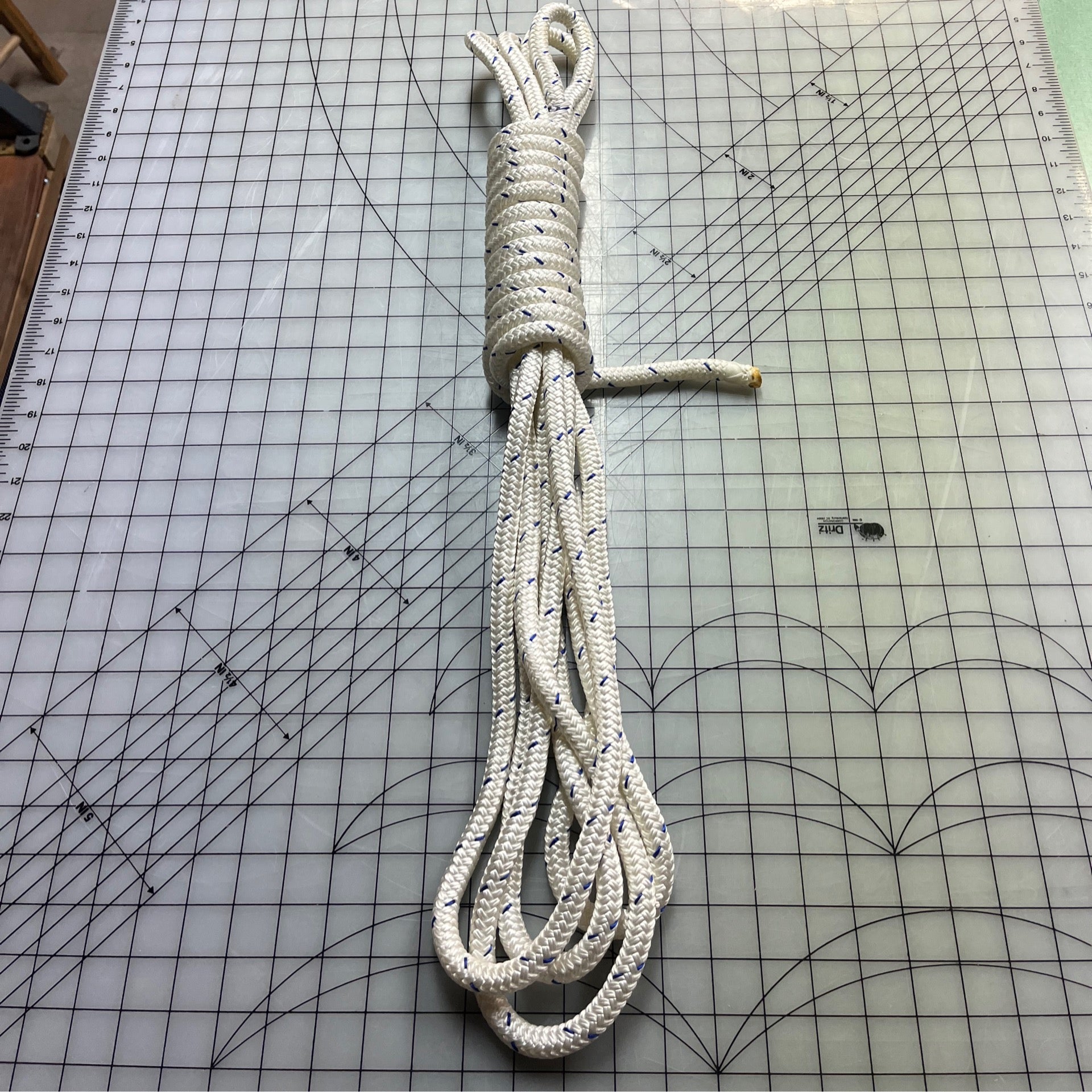 Tie Off - 30’ w/ Eye Splice - 1/2” Double Braid Nylon | CARMA